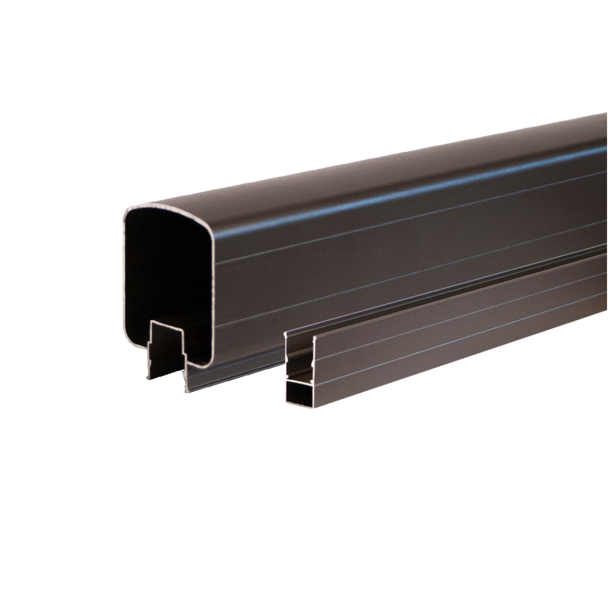 Top and Bottom Rail (6ft | 8ft | 10ft | 12ft) - Textured Yard Bronze ...